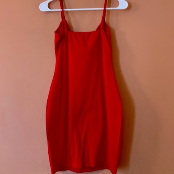 SHEIN | Dresses | Red Bodycon Dress | Poshmark